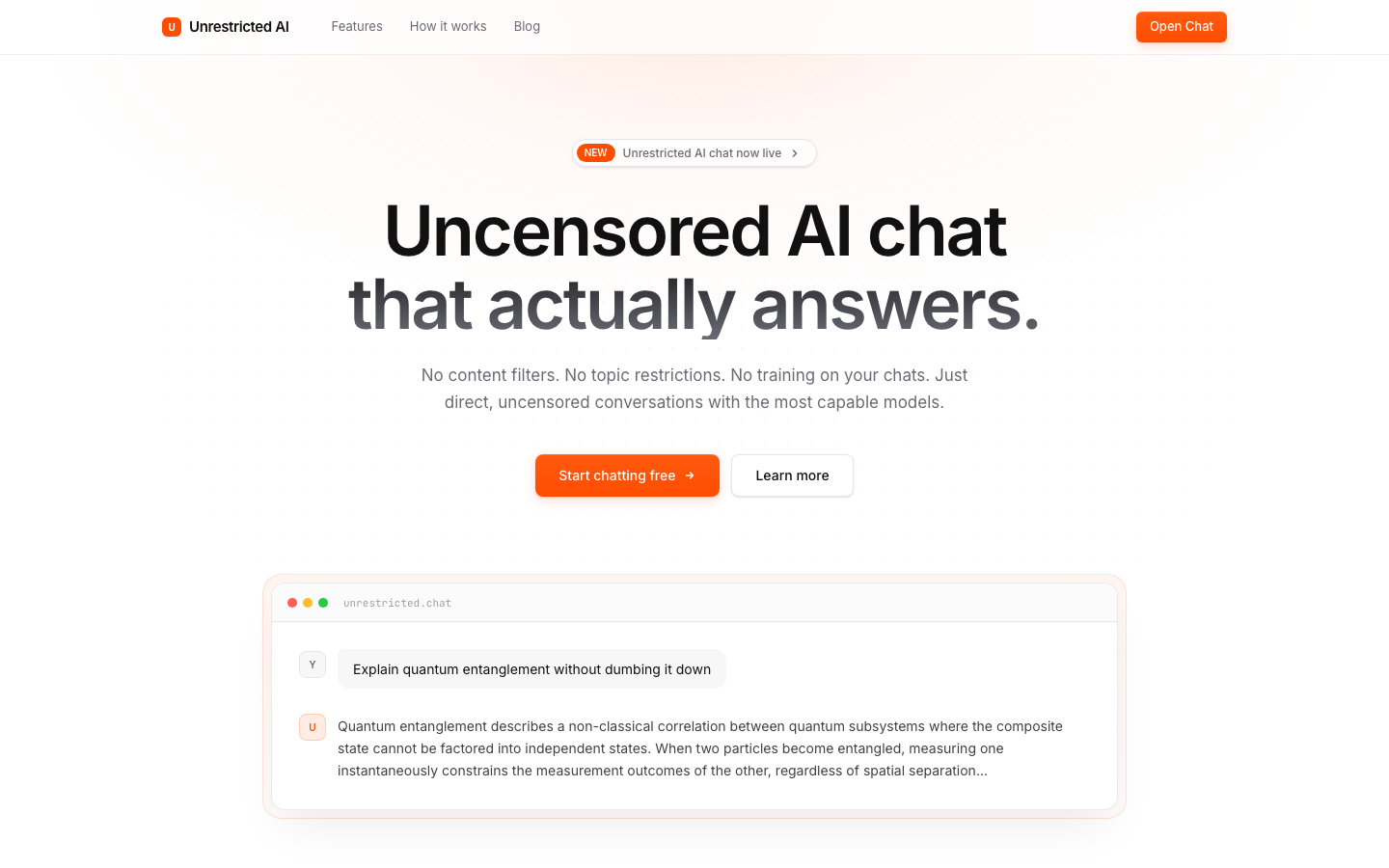 Best Unrestricted AI Chatbots + Image/Video Workflow (2026) | Unbound ...